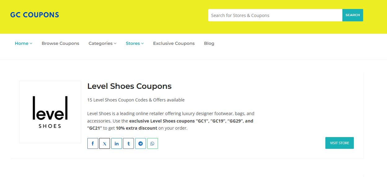 Save Big on H&M and Level Shoes in the UAE with GC Coupons - Abu Dhabi Blog